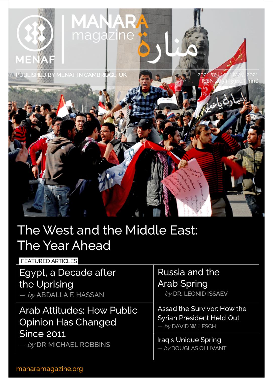 2021 #2 - 10 Years After the Arab Spring • Manara Magazine